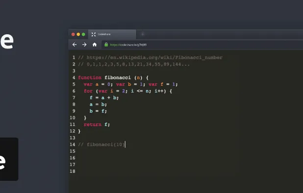 Codeshare: Share Code in Real-time with Developers. | AlternativeTo