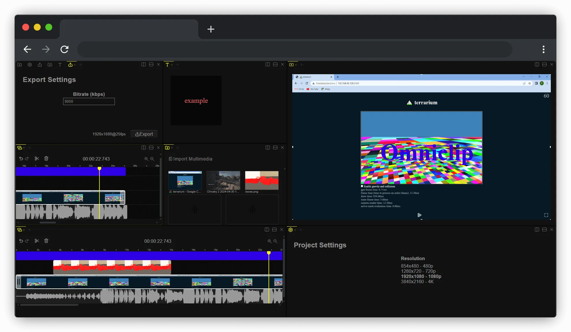 Omniclip: Open source video editing web application | AlternativeTo