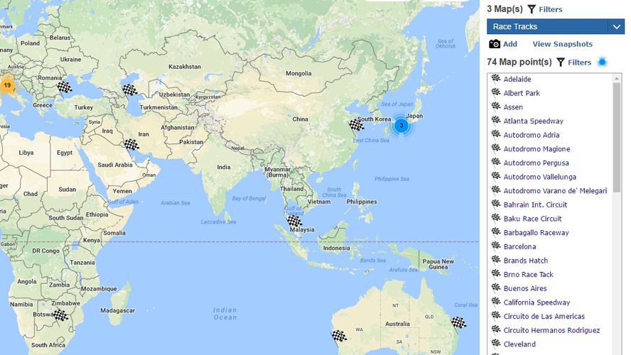 Pinmaps.net: Online map creator that offers an easy way to save map ...