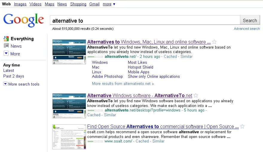 SearchPreview Alternatives and Similar Apps | AlternativeTo