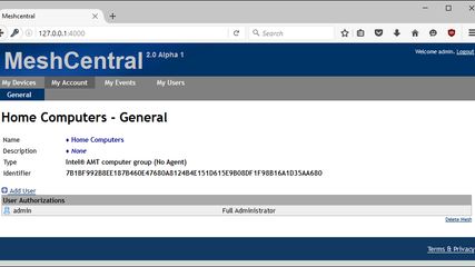 MeshCentral: This is a full computer management web site. | AlternativeTo