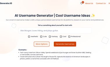Username Generator Alternatives and Similar Sites & Apps | AlternativeTo