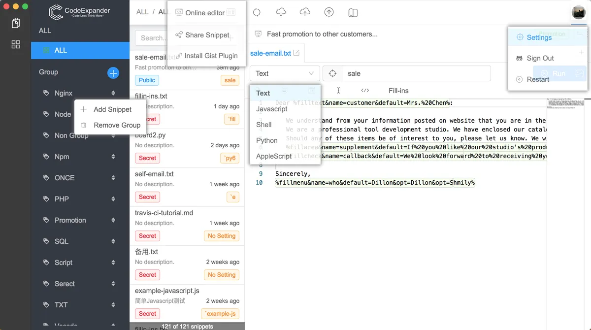 CodeExpander Alternatives: 25+ Text Expanders and similar apps | AlternativeTo