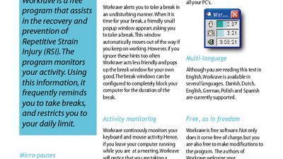 Workrave: App Reviews, Features, Pricing & Download | AlternativeTo