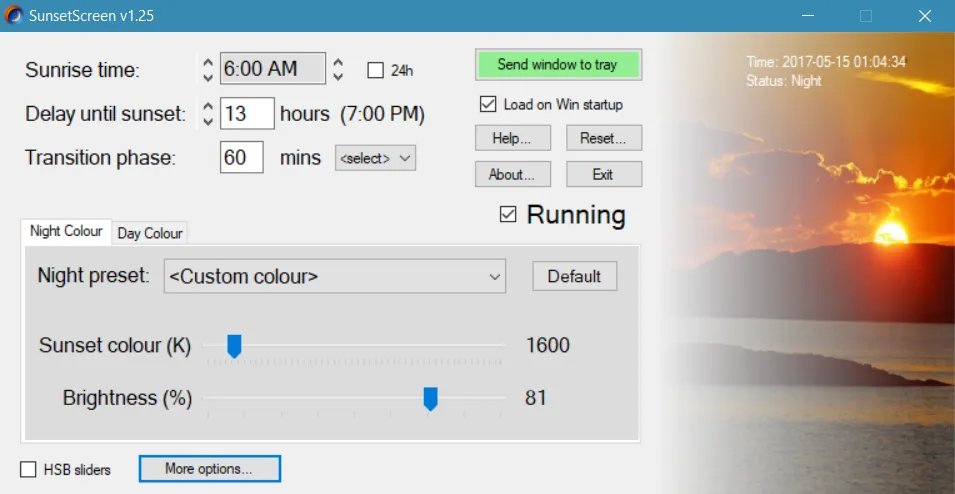SunsetScreen Alternatives: Top 12 Color Temperature Tools & Similar ...