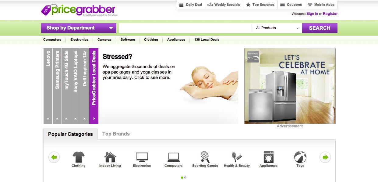 PriceGrabber: Compare real-time prices, deals, specs, reviews, store ...
