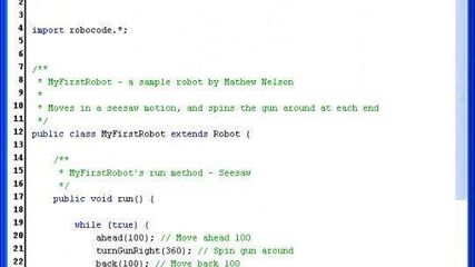 Robocode: Programming game where the goal is | AlternativeTo