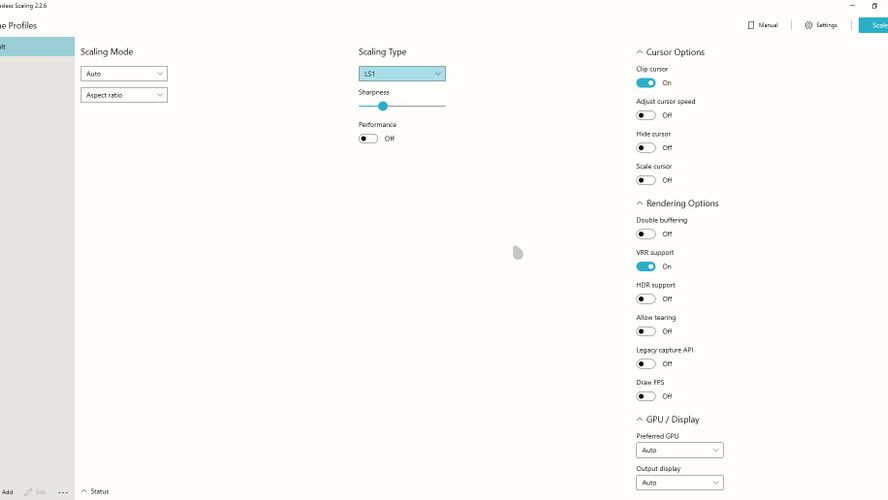 Lossless Scaling: Scaling windowed games to full screen using state-of ...