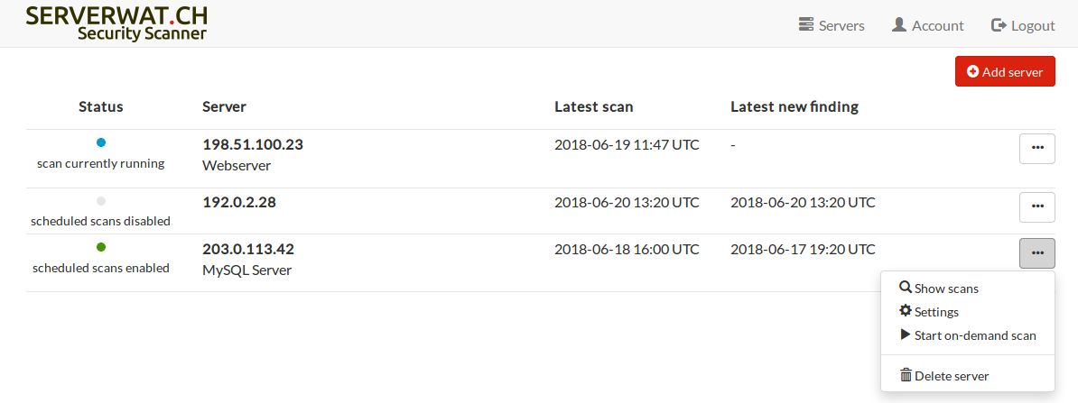 SERVERWAT.CH Security Scanner Alternatives: Top 3 Penetration Testing ...