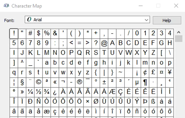 CharacterMap Alternatives and Similar Sites & Apps | AlternativeTo