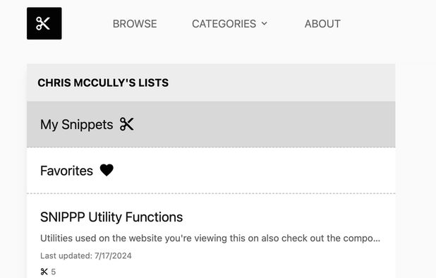 Snippp: UNINTERRUPTED CREATIVITY FOR CREATIVE CODERS – YOUR SNIPPET ORGANIZER | AlternativeTo
