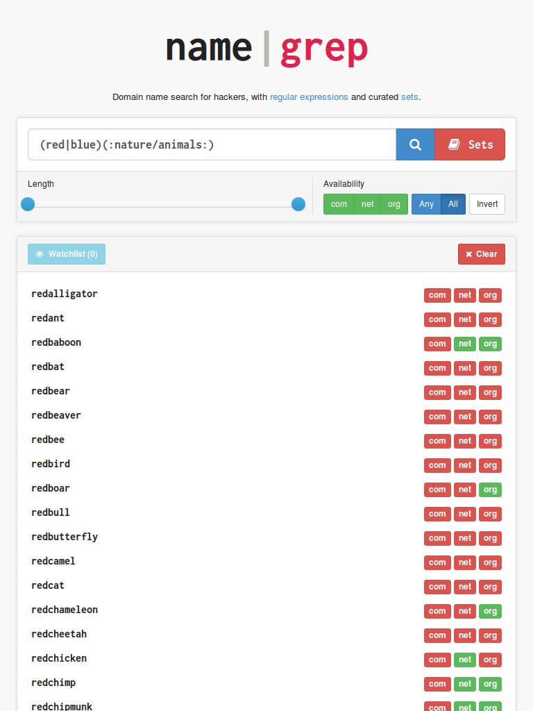 name|grep Alternatives and Similar Sites & Apps | AlternativeTo