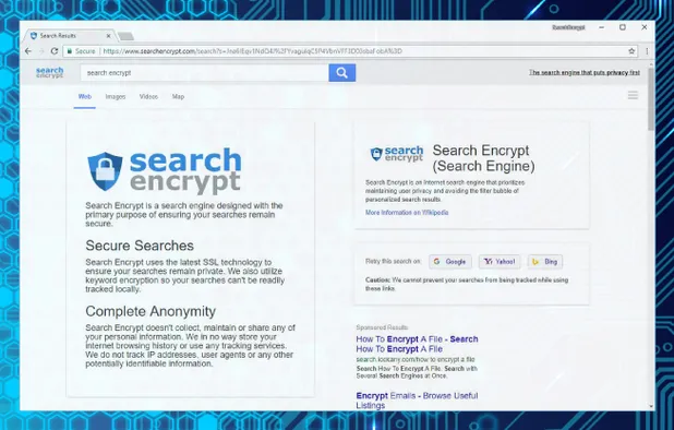Search Encrypt: We're a private search engine that doesn't track you or ...