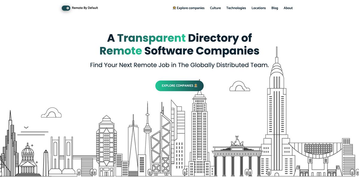 Remote By Default Alternatives - Page 2 | AlternativeTo
