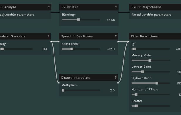 SoundThread: Node based GUI for The Composers Desktop Project | AlternativeTo