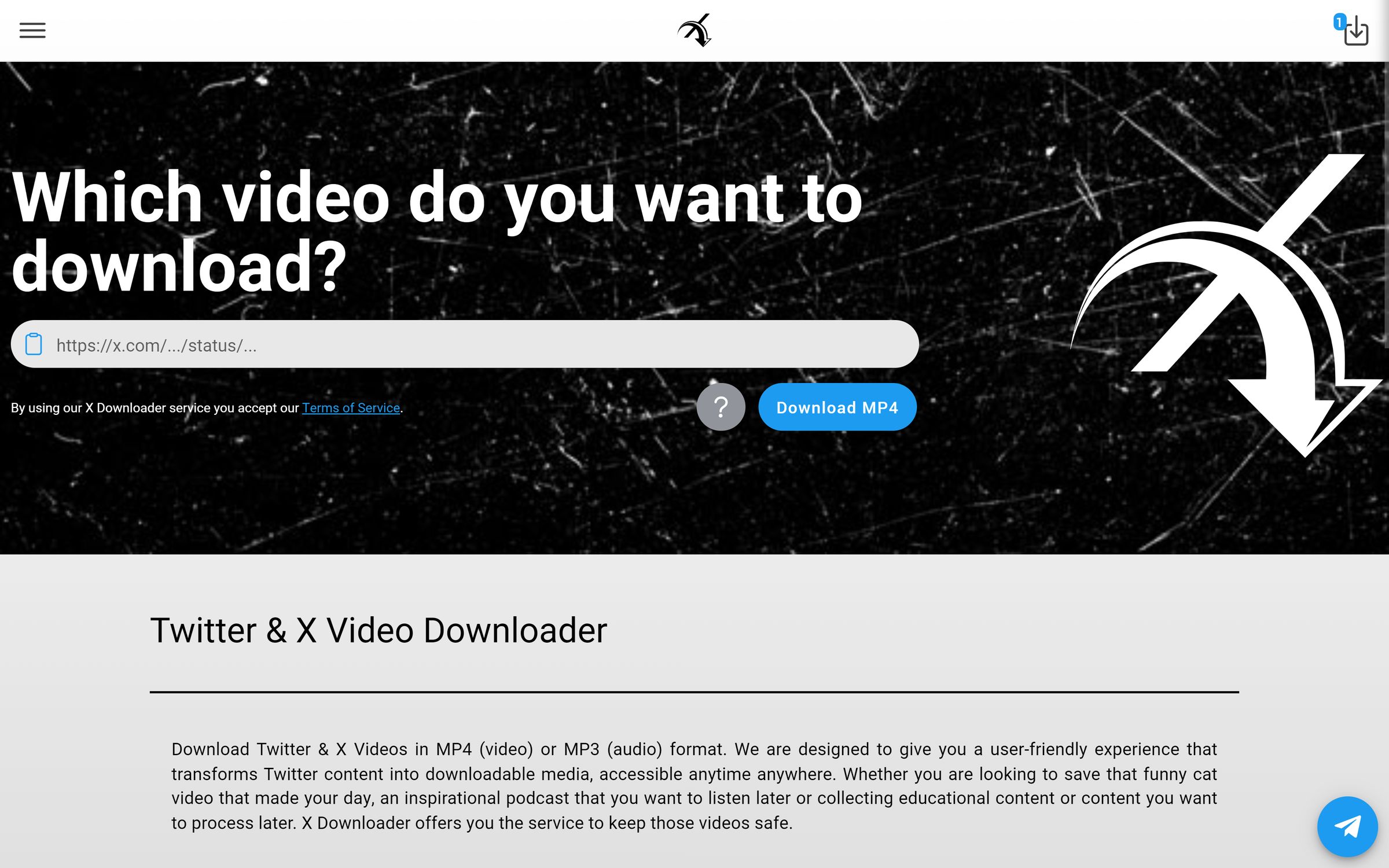 X Downloader: Incredible simple Twitter & X Video Downloader ...