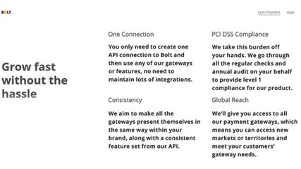 Payments Powered by Bolt: Bolt connects your SaaS business to industry ...
