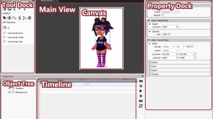 AnimeEffects: 2D keyframe animation tool based on deformation of ...