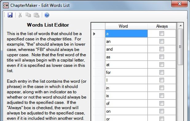 chapterEditor Alternatives and Similar Software | AlternativeTo