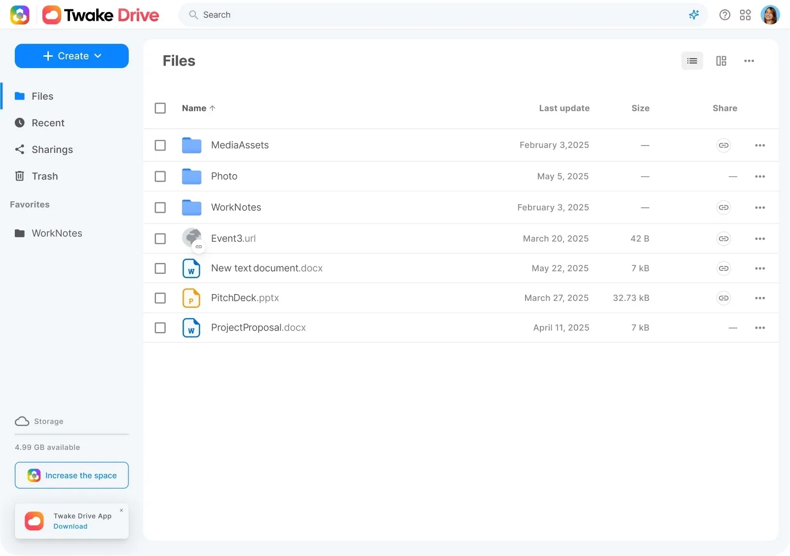 Twake Drive Alternatives: Top 2 Cloud Storage Services | AlternativeTo