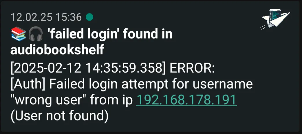Loggifly: Monitor Docker logs and send notifications | AlternativeTo