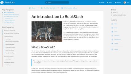 BookStack: An open source knowledge management application that's focused on ease of | AlternativeTo