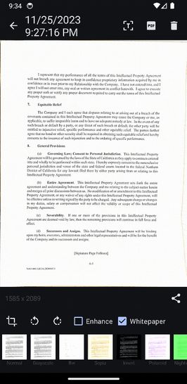 OSS Document Scanner: Open-source mobile solution for document ...