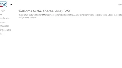 Apache Sling CMS: A Web Content Management system featuring a flexible, component driven page ...