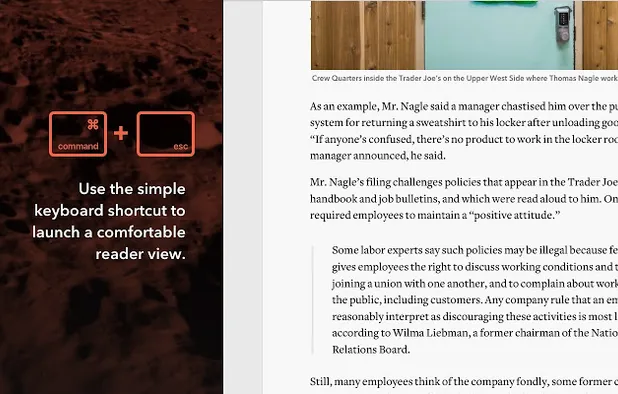 Postlight Reader (Mercury Reader): Mercury is a complete web-parsing toolkit that transforms web ...