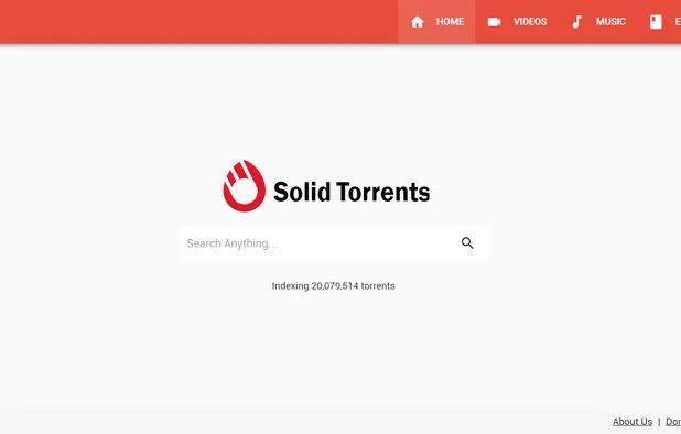 Solid Torrents: User friendly Torrent search index that does not serve ...