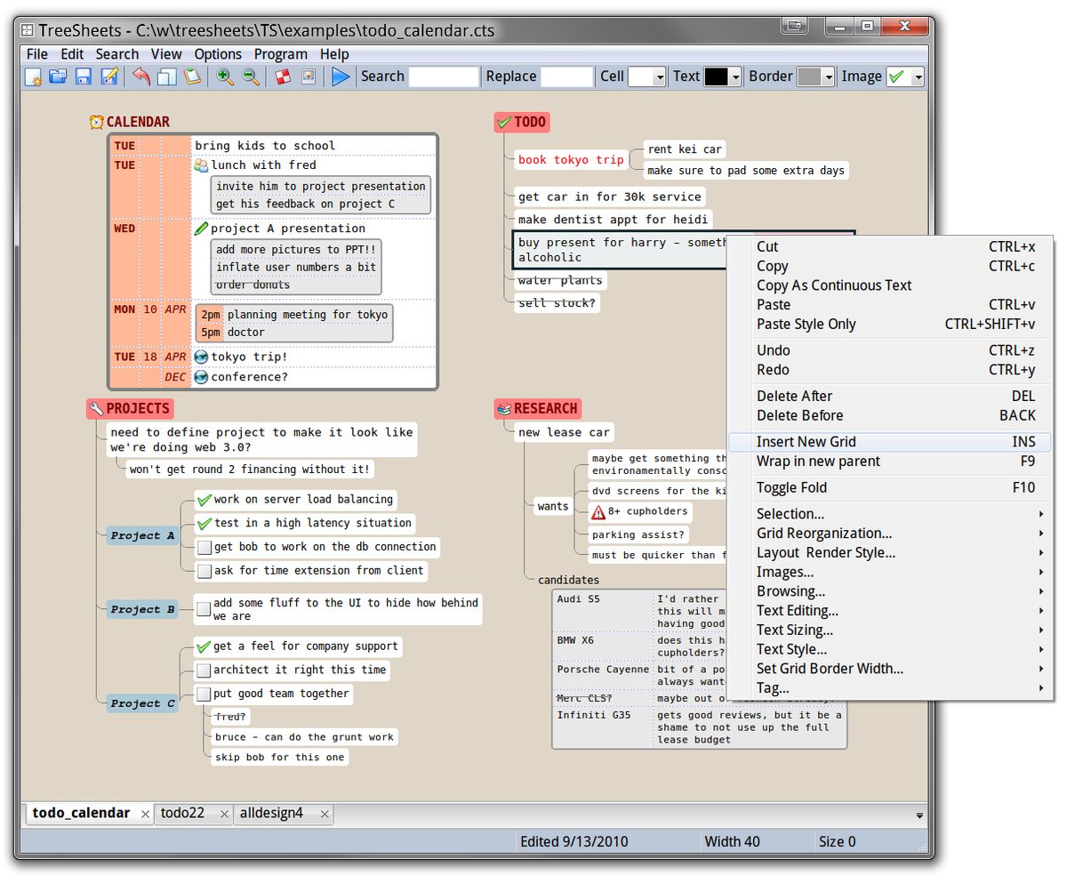 TreeSheets Alternatives: 25+ Note-taking Tools | AlternativeTo