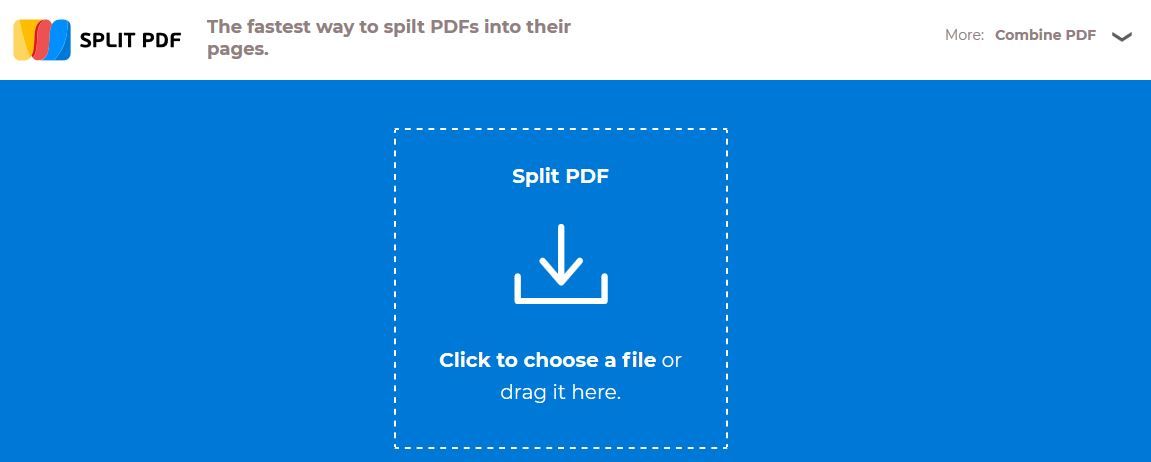 Split PDF: Smart online tool to separate multi-page PDFs into single ...
