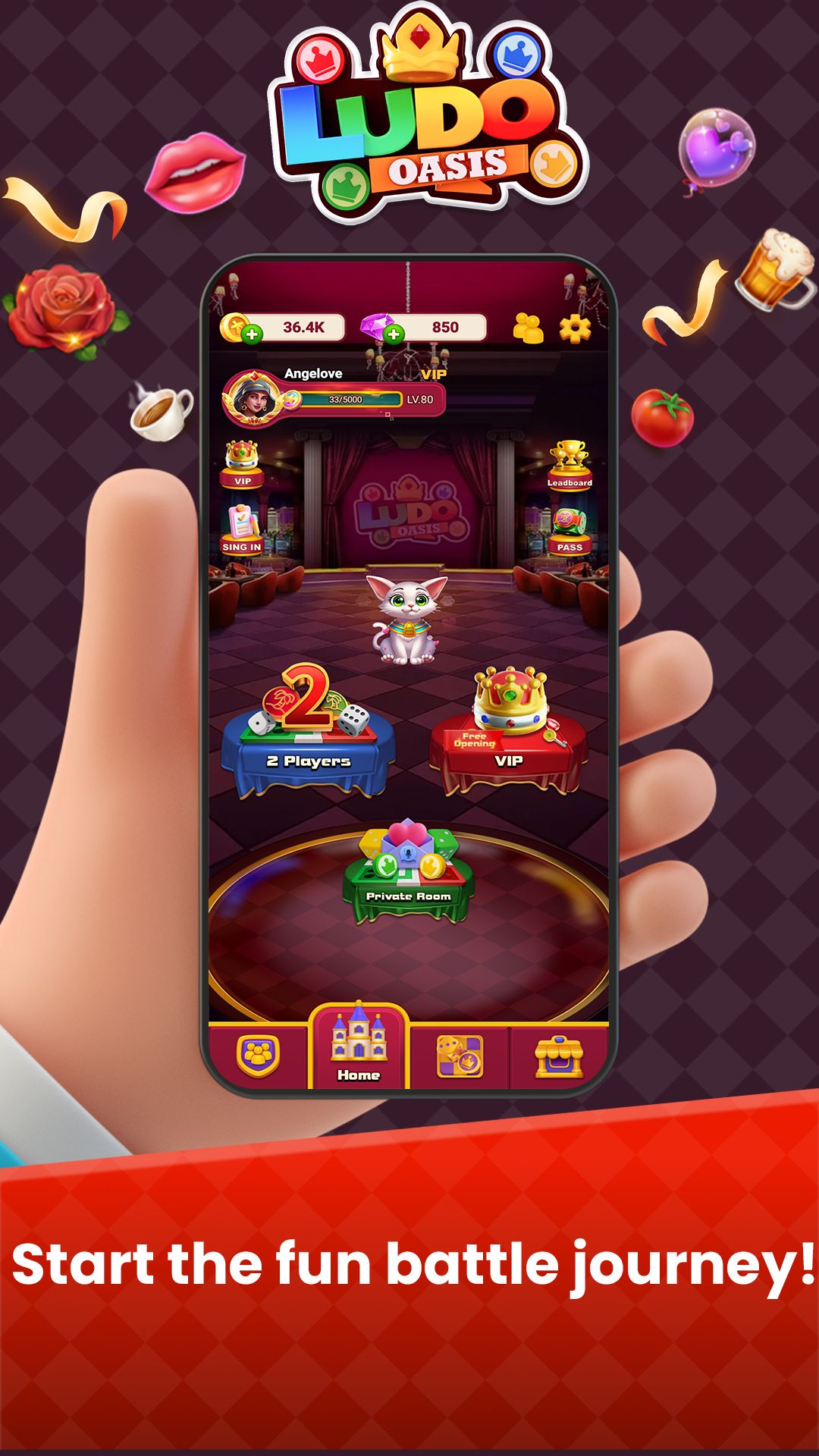 Ludo Oasis Dice Board Game (Series): Ludo Oasis is a classic strategy board game that ...