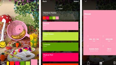 Apps with 'Extract color palettes from images' feature | AlternativeTo