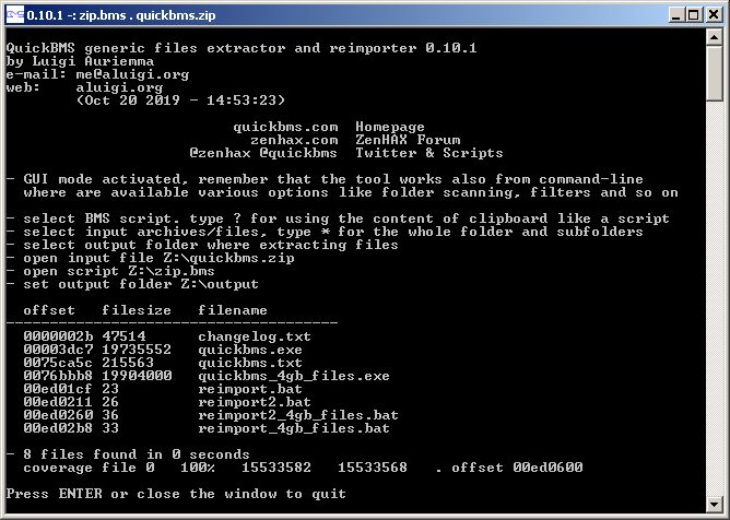 QuickBMS: App Reviews, Features, Pricing & Download | AlternativeTo