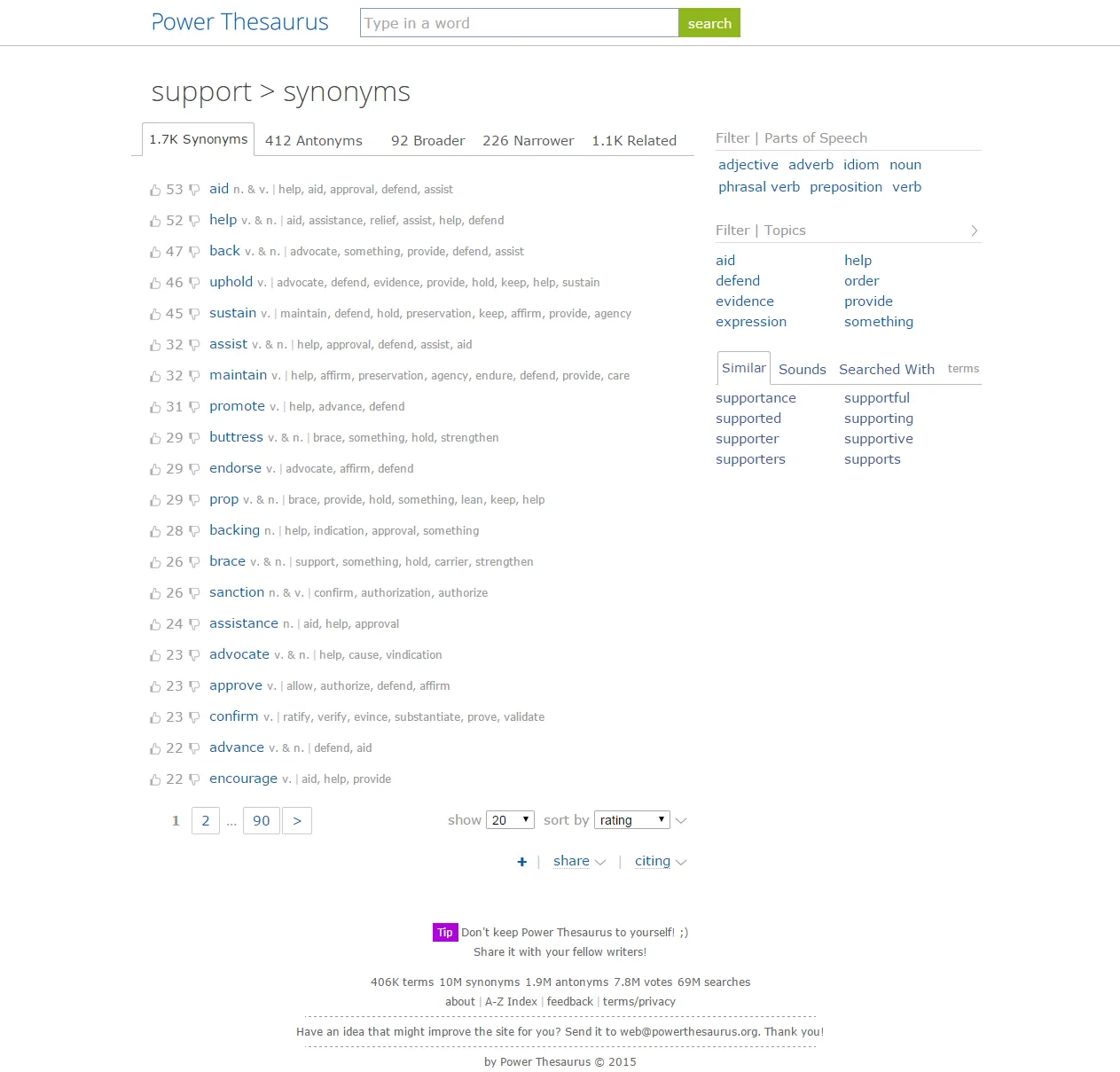 Power Thesaurus: Fast, comprehensive and easy-to-follow online ...