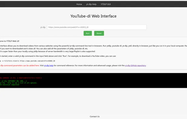 ytdlp.online: Run ytdlp, youtube-dl, yt-dlp, ytdl, directly in ...