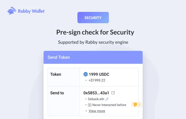 Rabby Wallet: Open source wallet for 100+ chains | AlternativeTo