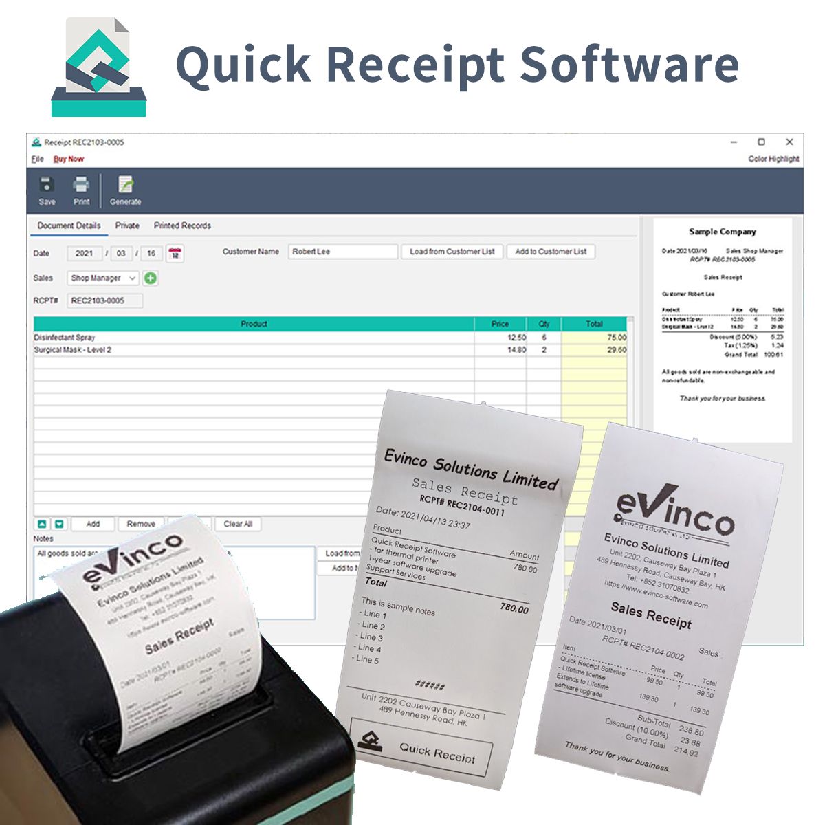 Quick Receipt Software Alternatives and Similar Software | AlternativeTo