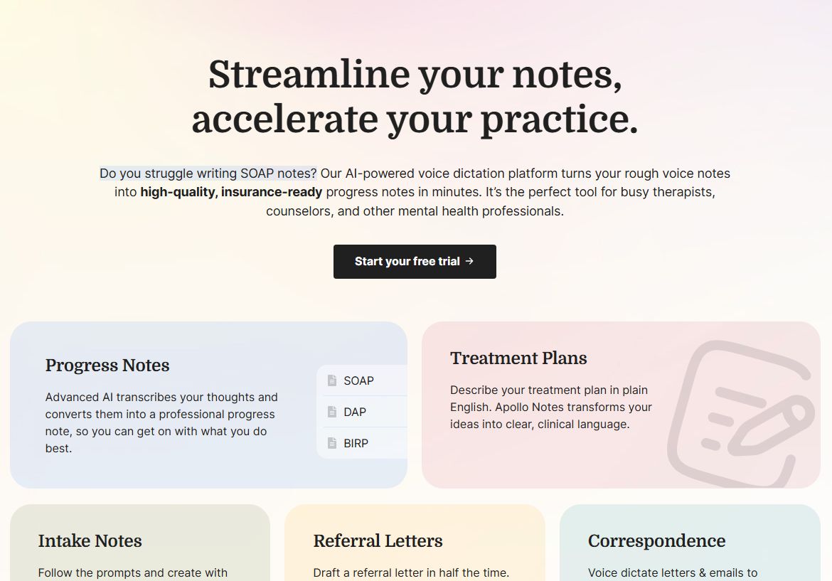 Apollo Notes Alternatives and Similar Sites & Apps | AlternativeTo
