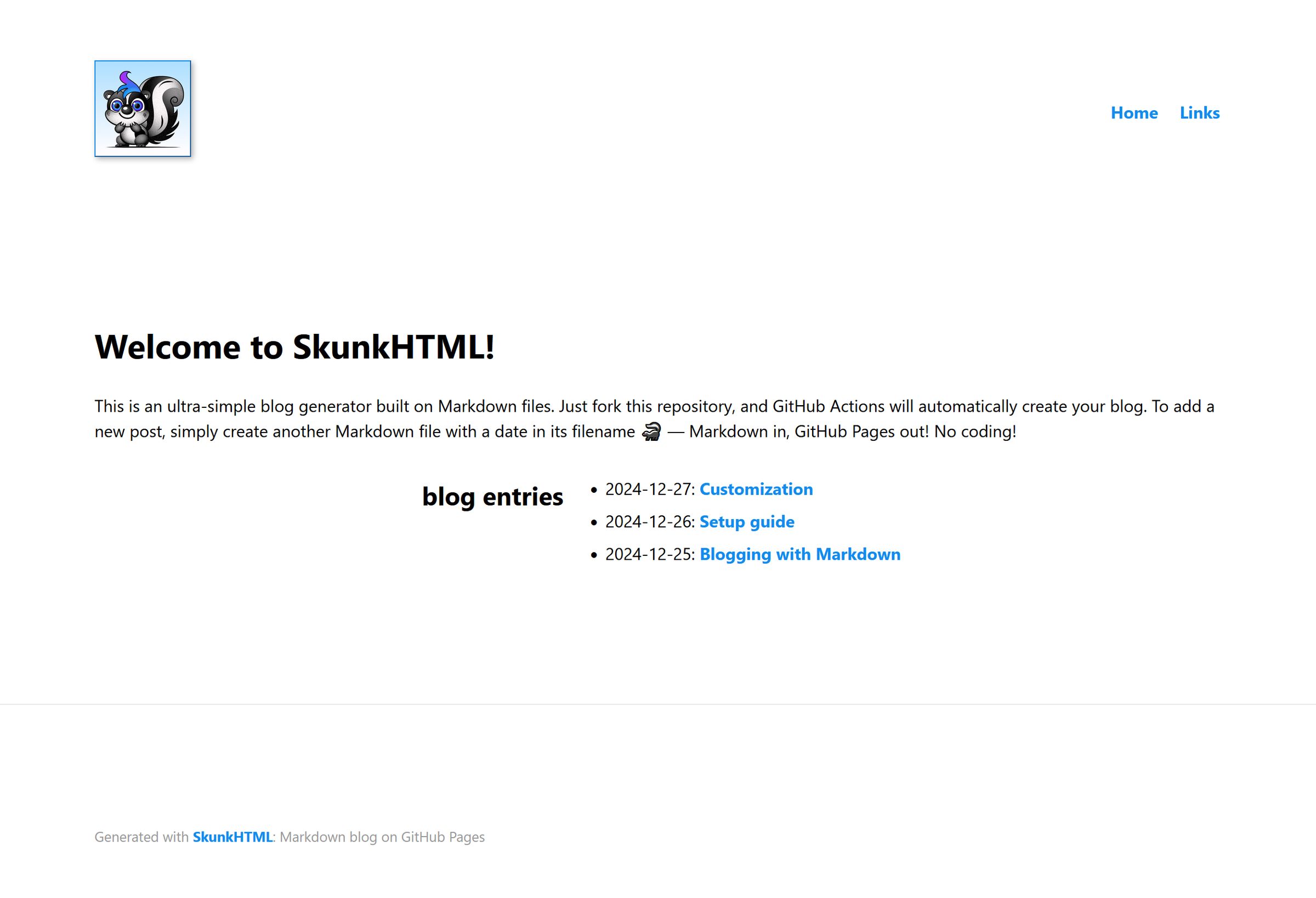 SkunkHTML Alternatives: Top 7 Static Site Generators & Similar Apps | AlternativeTo
