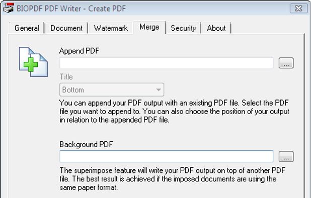 bioPDF: Create PDF documents from any Windows application | AlternativeTo
