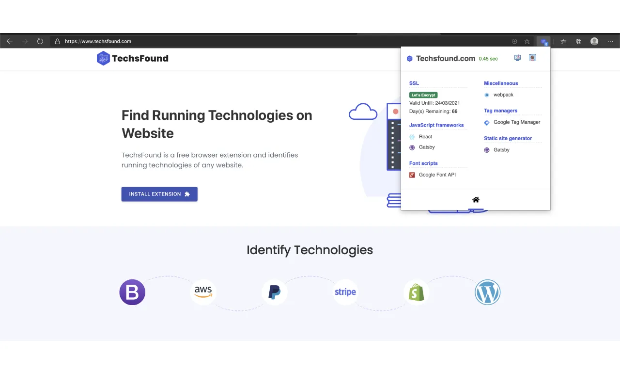 TechsFound Alternatives: 25+ Technology Identifiers & Similar Apps ...