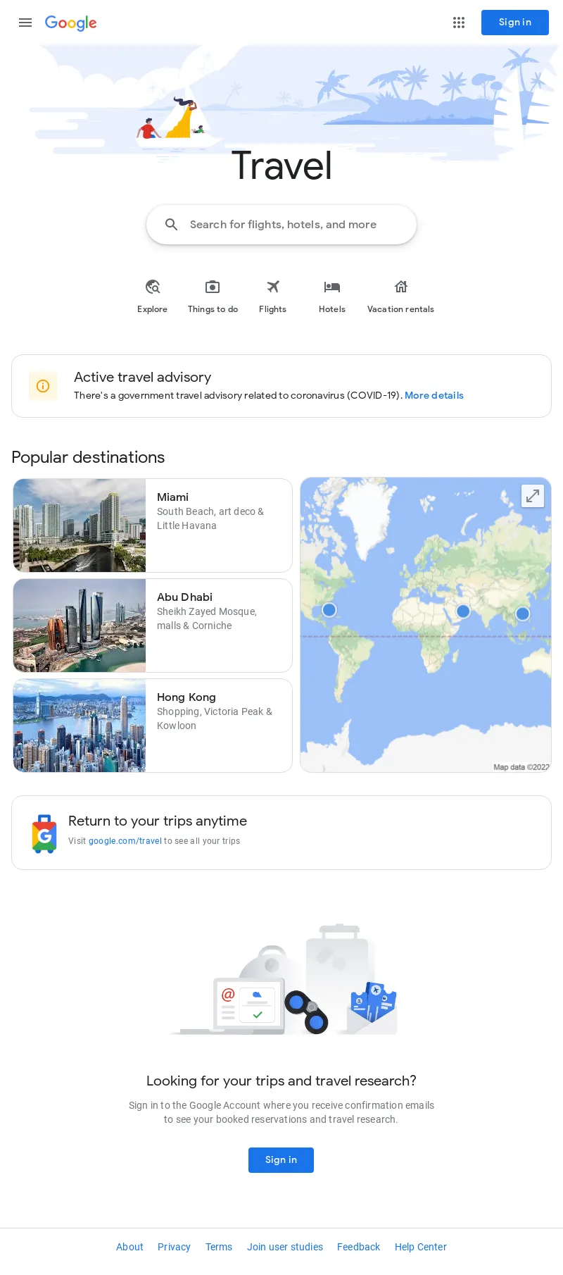 Great Google Travel Alternatives: Top Travel Planners | AlternativeTo
