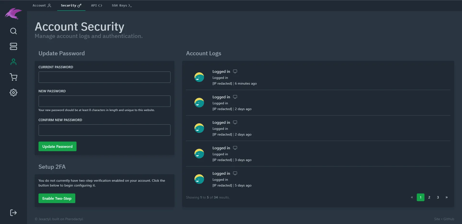 Jexactyl: Fast, advanced and customisable game management panel and ...