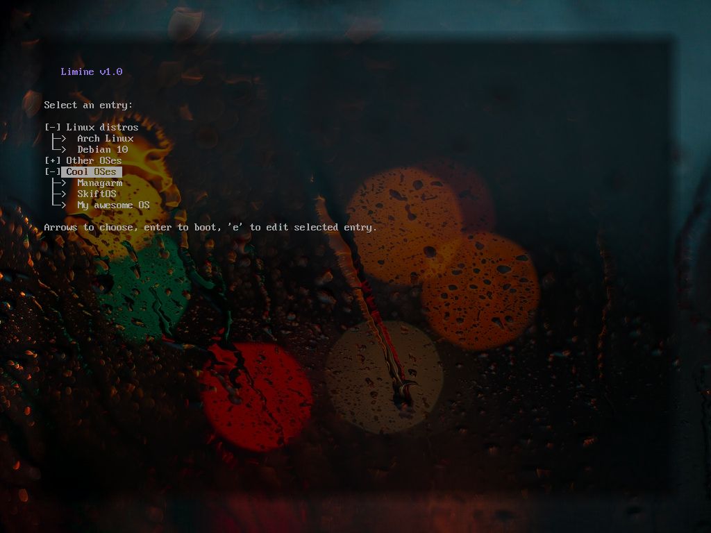 Limine: Advanced x86/x86_64 BIOS and UEFI bootloader that supports modern PC features ...