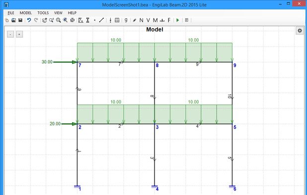 EngiLab Beam.2D: Easy-to-use engineering tool for the structural ...