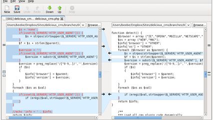 Meld: Open-source, Python-based visual diff and merge tool for ...