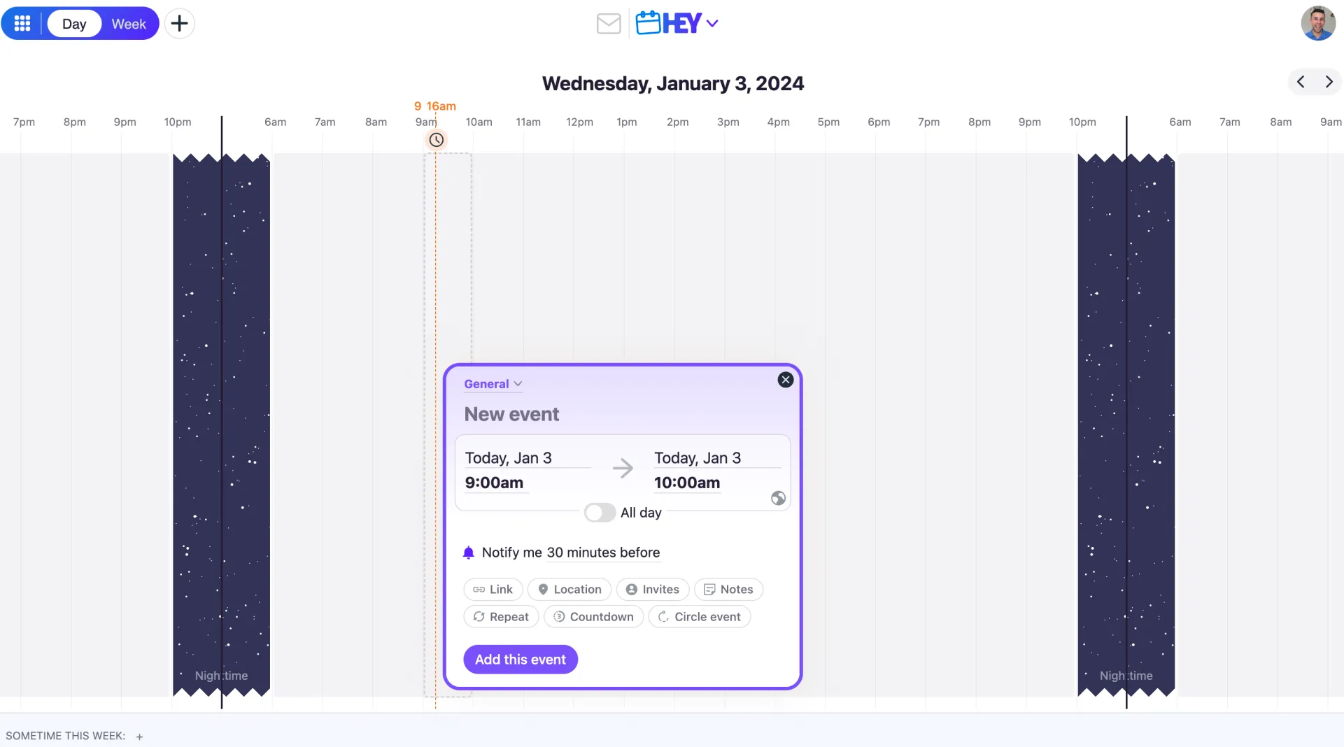 HEY Calendar: Elevate your schedule with unique day-naming, 'Maybe' calendar | AlternativeTo