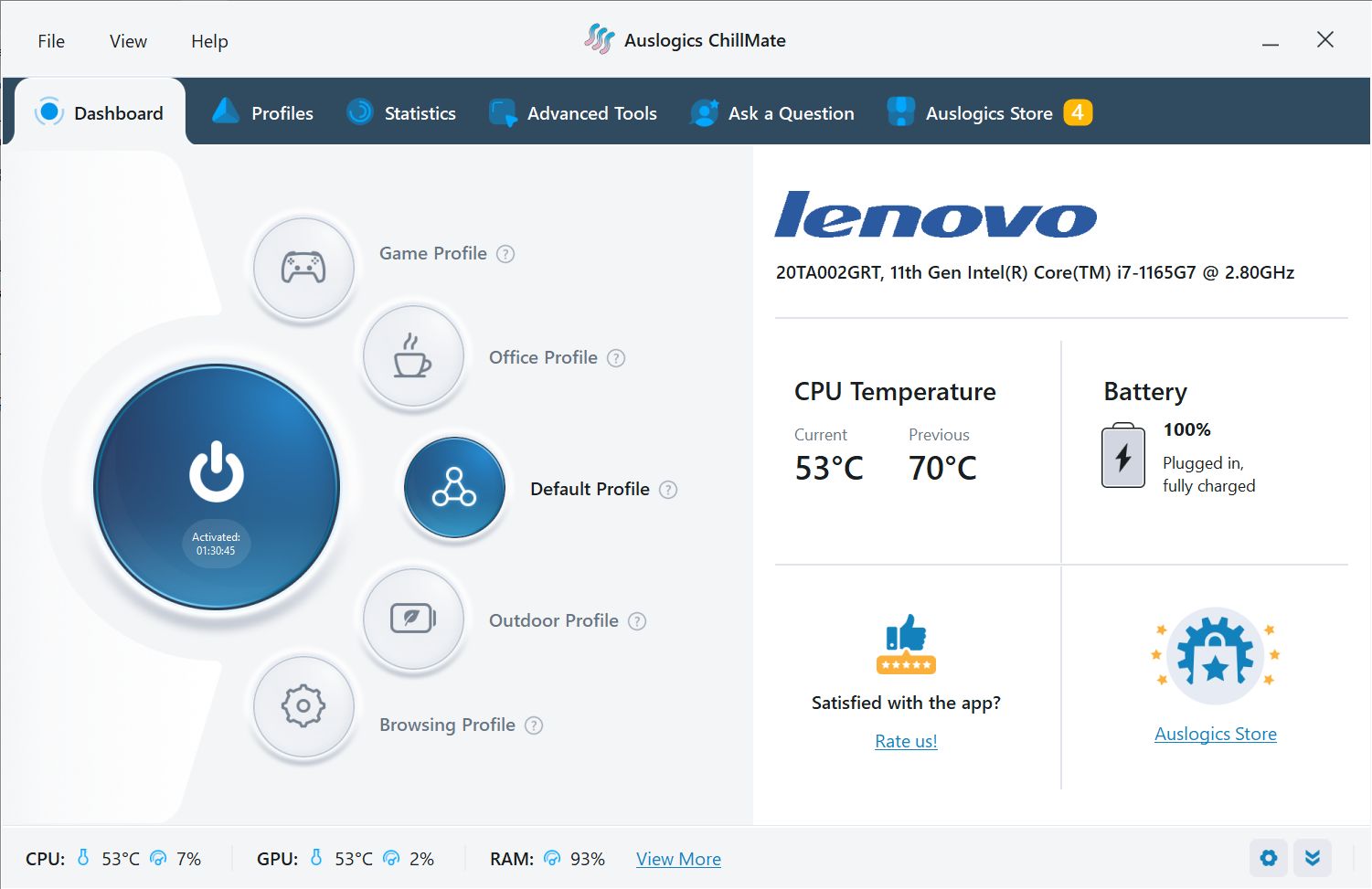 Auslogics ChillMate Alternatives and Similar Software | AlternativeTo